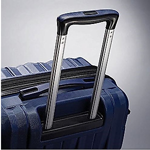 Samsonite Ziplite 3.0, 20in Carry-on, Hardside Spinner Luggage telescoping_handle(Deep Purple)