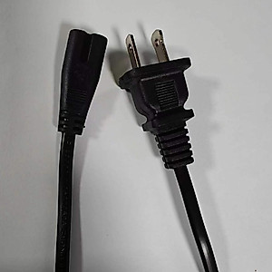 Budth Power Cord for Electric Lunch Box, 12/24v for Car Use, 110v for Home Office Use, Lunch Box Food Heater Plug, Portable Electric Lunch Box Replaceable Power Cord