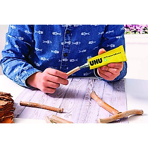 UHU ALL Purpose Adhesive 35ml Solvent Free (PACK of 3)