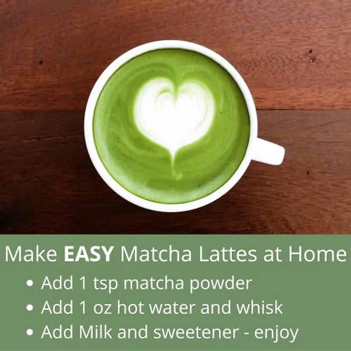 Kenko Matcha Green Tea Powder [USDA Organic] Culinary Grade Matcha Powder for Lattes, Smoothies and Baking [100g Bag = 50 Servings]