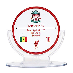 Signables Premium - Liverpool Sadio Mane - Digitally Autographed Sports Memorabilia - Small Signed Sports Collectible Figurines - Unique Football Figures
