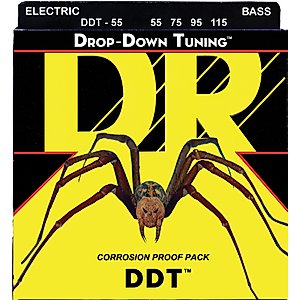 DR Strings DDT Bass Guitar Strings (DDT-55)