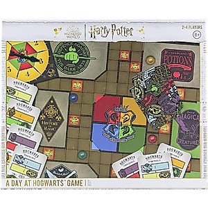 Paladone Heading to Hogwarts Board Game - Harry Potter Game for 2-4 Players Ages 6+, Fun Potions Charms Flying Wand Magic & More for Harry Potter Fans