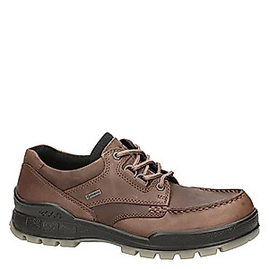 ECCO Men's Track 25 Low Gore-tex Waterproof Hiking Shoe, Bison/Bison Oil Nubuck, 9-9.5