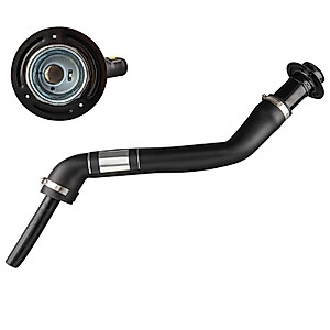 Fuel Filler Neck Hose - Compatible With Ford Ranger 1993-1997 - Fuel Tank Filler Neck Hose 94-97 Mazda B2300 Non - Flareside and Splash Model - Replaces F47Z9034P, AL5Z9034A, AL5Z9034C, 577-902