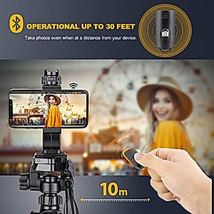 Zeadio Wireless Remote Shutter for All iPhone and Android Devices