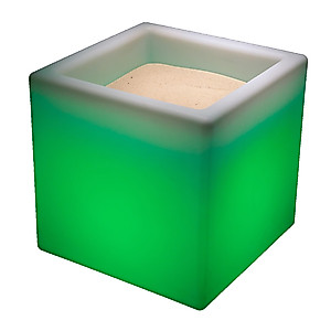 Fun and Function LimeLite LED Sand Table - 17 Color Light Up Sensory Bin Table for Kids - Activity Table for Sand, Rice & Other Sensory Play Items - 18 Inch Sensory Table for Kids 5+