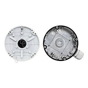 CBS DS-1280ZJ-S Junction Box for Hikvision Dome Camera Compatible with: AIPC524-SL, DS-2CD2646G1-IZ(S), DS-2CD2623G1-IZ(S), DS-2CD2663G1-IZ(S), DS-2CD2T46G1-4I/SL (White)
