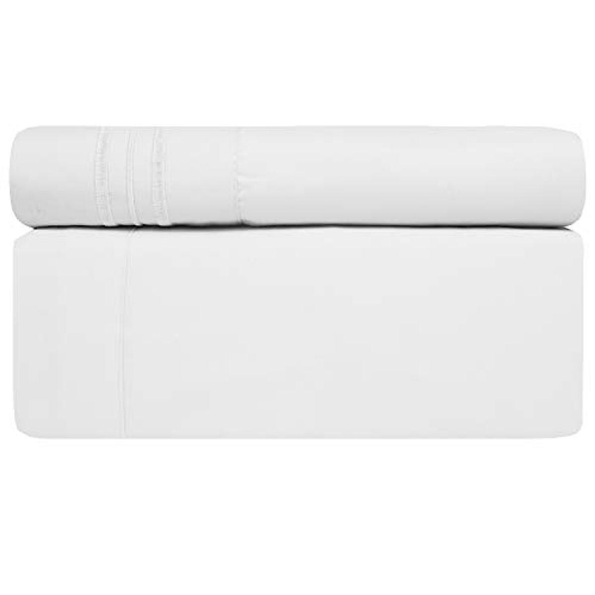 California King Sheet Sets - Breathable Luxury Sheets with Full Elastic & Secure Corner Straps Built In - 1800 Supreme Collection Cal King Deep Pocket Bedding Set, Sheet Set, California King, White