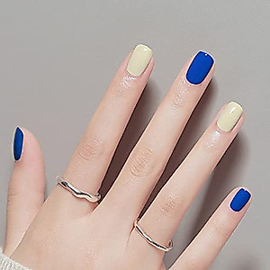 Oily Two Color Nail Polish New Quick Drying Durable Non Stripping Nail Polish 12ml Nail Diamonds Nail Stick (T, One Size)