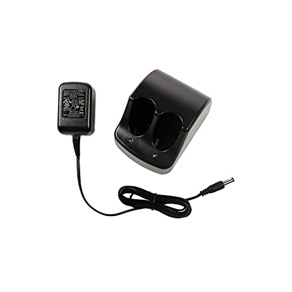 HQRP Dual Battery Charger Compatible with Black & Decker 3.6V Versapak VP100 VP110 22-4040 22-4035 VP130 VP100C VP105C VP110C 152370-03 Power Tools