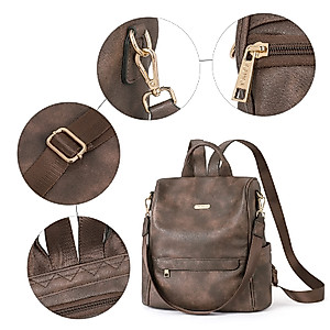 CLUCI Women Backpack Bundle with Women Wallet