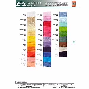 Abuela NO.6 [70grs] by Omega - Soft Yarn 100% Mercerized Cotton Yarn - Color 18-Royal Blue 568