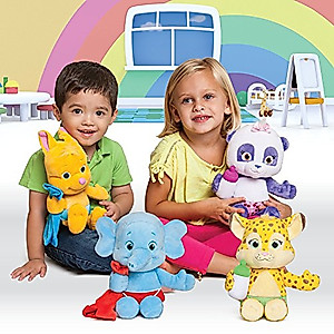 Snap Toys Word Party - Kip 10" Stuffed Plush Snuggle and Play Baby Wallaby with Blanket - from The Netflix Original Series - 18+ Months