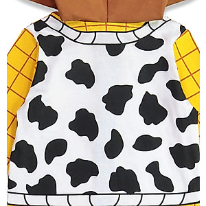 Pixar Toy Story Woody Toddler Boys Zip Up Coverall Blue/Yellow 2T