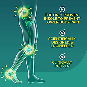 Dr. Scholl's ® Prevent Pain Lower Body Protective Insoles, 1 Pair, Men's 8-14, Protects Against Foot, Knee, Heel, and Lower Back Pain, Trim to Fit Inserts