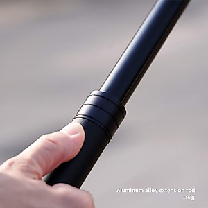 MAXCAM Selfie Stick Tripod Extension Rod for DJI OM 5 4 / Osmo Mobile 6 3 2 / Zhiyun, Aluminum Alloy Extension Rod + Aluminum Alloy Tripod. (DJI Osmo Mobile and Mobile Phone NOT Included)