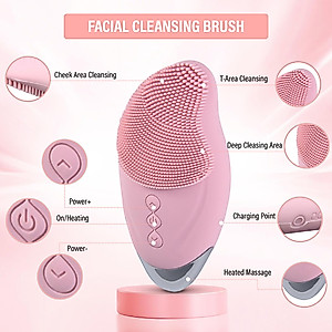Phogalo Facial Steamer Spa Kit - Professional Nano Ionic Warm Mist for All Ages Women & Men - Pore Cleaner That Detoxifies, Cleanses and Moisturizes - Spa Quality
