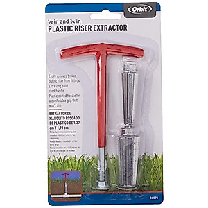 Orbit Sprinkler System 1/2-Inch & 3/4-Inch Plastic Pipe Nipple Extractor 26076