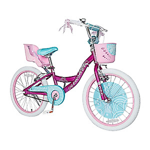 LPP PP Boys Girls Kids Bike 12 14 16 18 Inch Kids Bike with Training Wheels, 18 20 Inch Kids Bicycle with Kickstand and Hand Brake (20 Inch,Red)