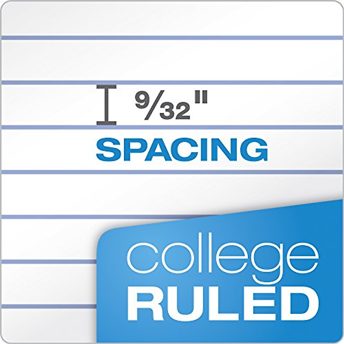 Oxford Composition Notebook, College Ruled Paper, 9-3/4" x 7-1/2", Black Marble Covers, 100 Sheets, 1 Book (63796)