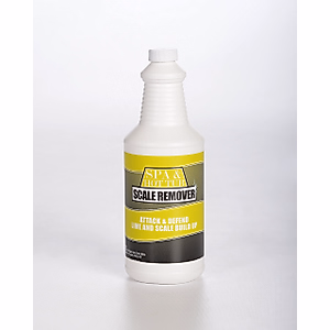 Spa & Hot Tub Scale Remover - Quart - Hot Tub & Spa Descaler, Scale Stain & Lime Stain Remover