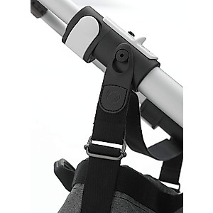 Bugaboo Changing Bag - Grey Melange - Convenient and Stylish Diaper Bag to Carry All of Your Essentials - Easily attaches to Bee5, Cameleon3, Fox and Buffalo Strollers, Grey Melange