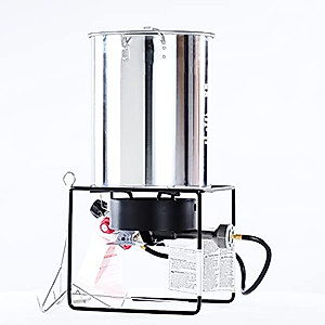 Turkey Fryer King Kooker 12RTFA 29Qt. Propane Outdoor Cooker Package with Battery Operated Timer