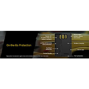 OtterBox Commuter Series Case for Motorola One 5G (ONLY) Non-Retail Packaging - Black