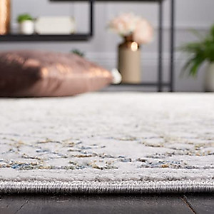 Safavieh Bel Air Collection 8' x 10' Beige/Grey BLA234B Oriental Shabby Chic Area Rug