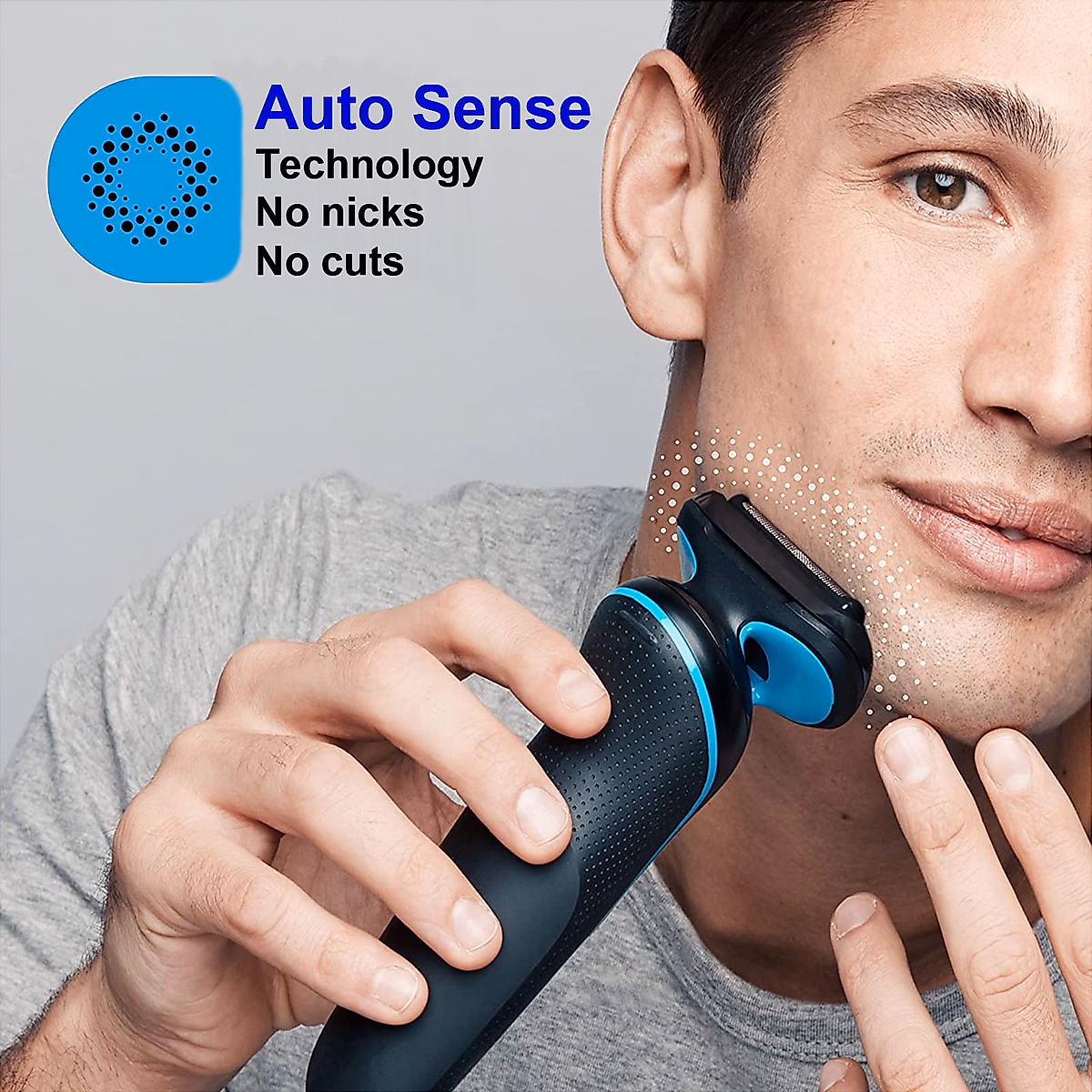 Series 5/6 53B Replacement Head for Braun Electric Foil Shaver, Compatible with New Generation Braun Razors 5020cs 5018s 5035s 5049cs 5050cs 6020s 6040cs 6075cc 6072cc 6090cc (1 Count)