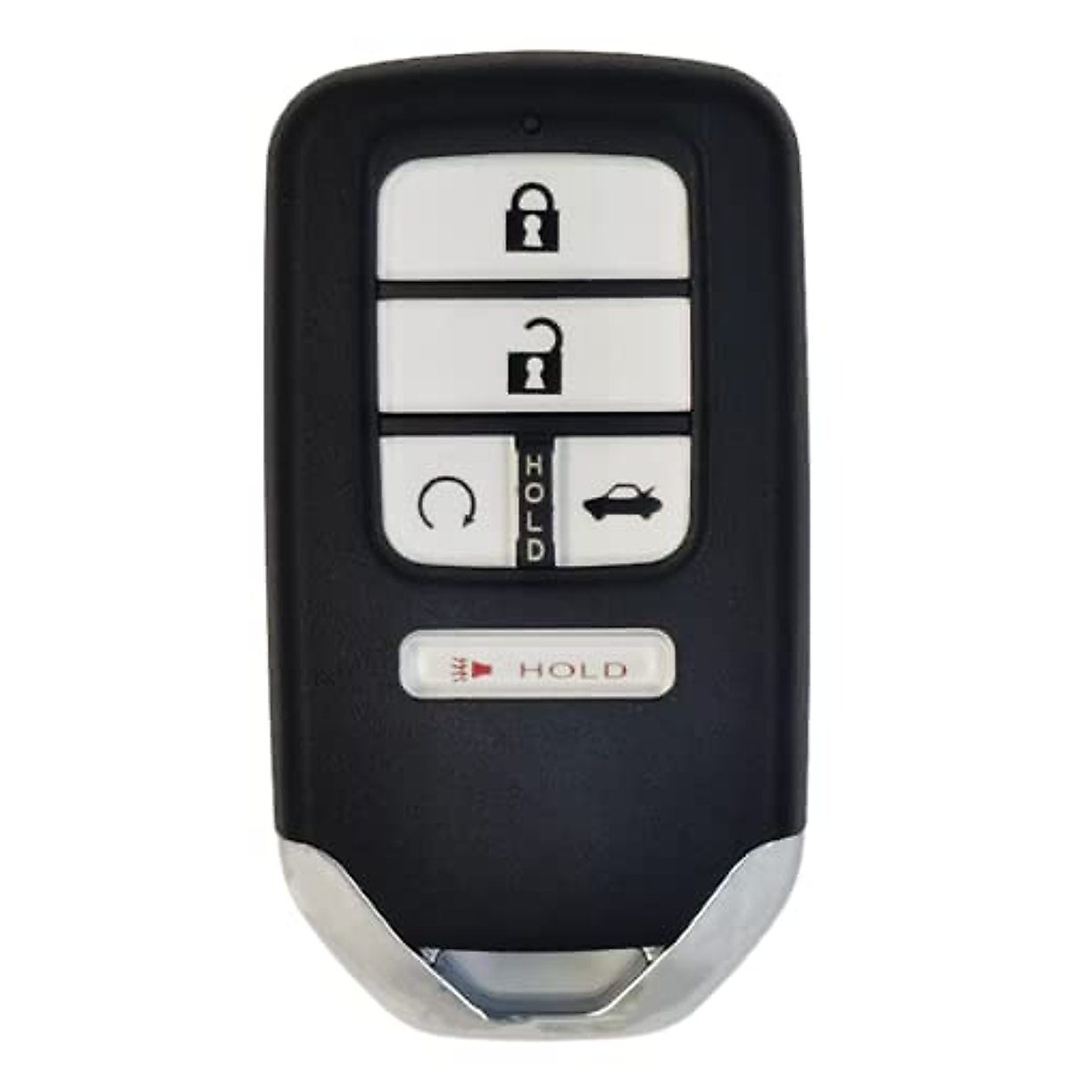 Replacement Keyless Entry Remote Control Key Fob Shell fit for Honda Accord Civic CR-V CRV Pilot Passport Insight EX EX-L Touring.Part Number:HYQ12BDM(5 Buttons) (Key Shell)