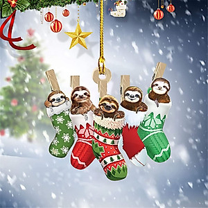 QAZIUY 2023 Christmas Tree Ornaments DIY Christmas Ornaments DIY Various Industries for Christmas Tree Decoration Car Rearview Backpack Pendant Crafts Collection Kids Gift