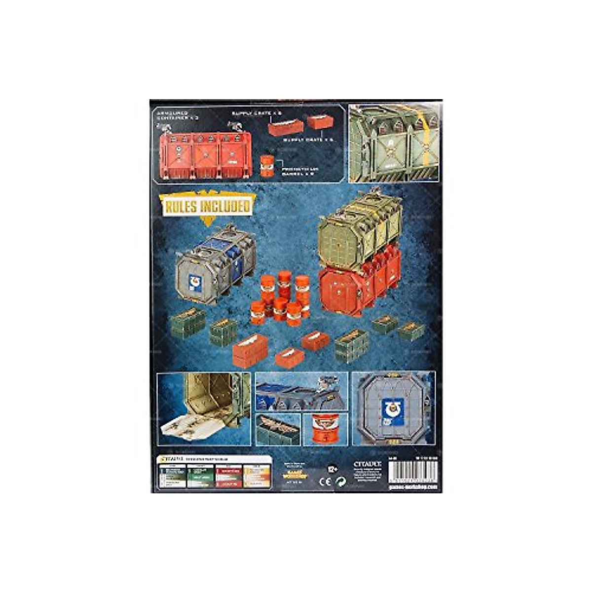 Games Workshop Warhammer 40k Munitorum Armoured Containers