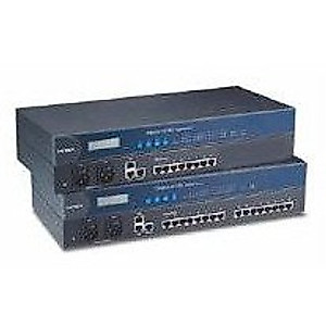 MOXA CN2650i-16 Dual-LAN Terminal Server with 16 RS-232/422/485 Ports and 2 kV Optical Isolation, 0 to 55°C Operating temperat