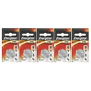 5 pcs Energizer CR2450 CR 2450 ECR2450 3v Lithium Battery