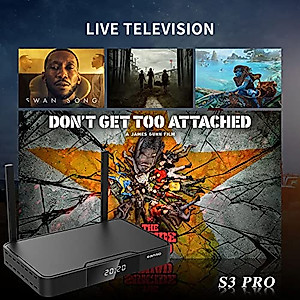 S3Pro S3 pro 2023 The Upgraded Version of English TV Box Support Bluethooth