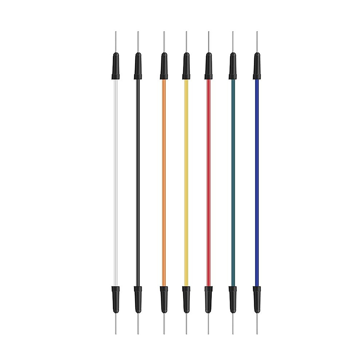 Plyisty Flexible Male to Male Cable Kit Breadboard Wire Kit Breadboard Jumper Wire, Breadboard Jumper Wire Kit, Electronic DIY Project for Solderless Breadboard Arduin