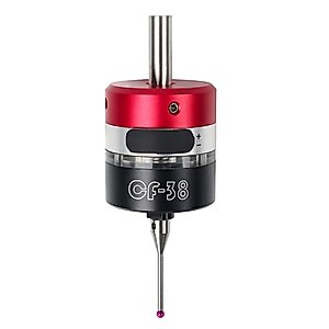 CNCTOPBAOS CF-38 3D Trigger Edge Finder to Find Machining Center,CNC Milling Machine 3d Touch Probe Three-Coordinate Waterproof Precision Probe Centring Rod Tool Setter with Tip