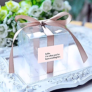 WRAPAHOLIC Hello I'm What You've Been Waiting for Stickers - Pink Business Thank You Stickers, Shipping Stickers - 2 x 3.2 Inch 350 Total Labels