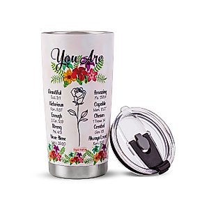 Openhaha Christian Gifts for Women. Spiritual Gifts, Inspirational Religious Gift for Women. Birthday Gifts for Women. Christmas, Mother's Day Gifts for Mom Grandma. Stainless Steel 20 oz Mug Tumbler