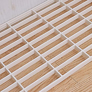 YARNOW 3- Tier Storage Shelf Plastic Shelving Unit Free Standing Rack Organizer Tool Holder Plant Stand for Kitchen Bathroom Laundry Narrow Places Shoe White