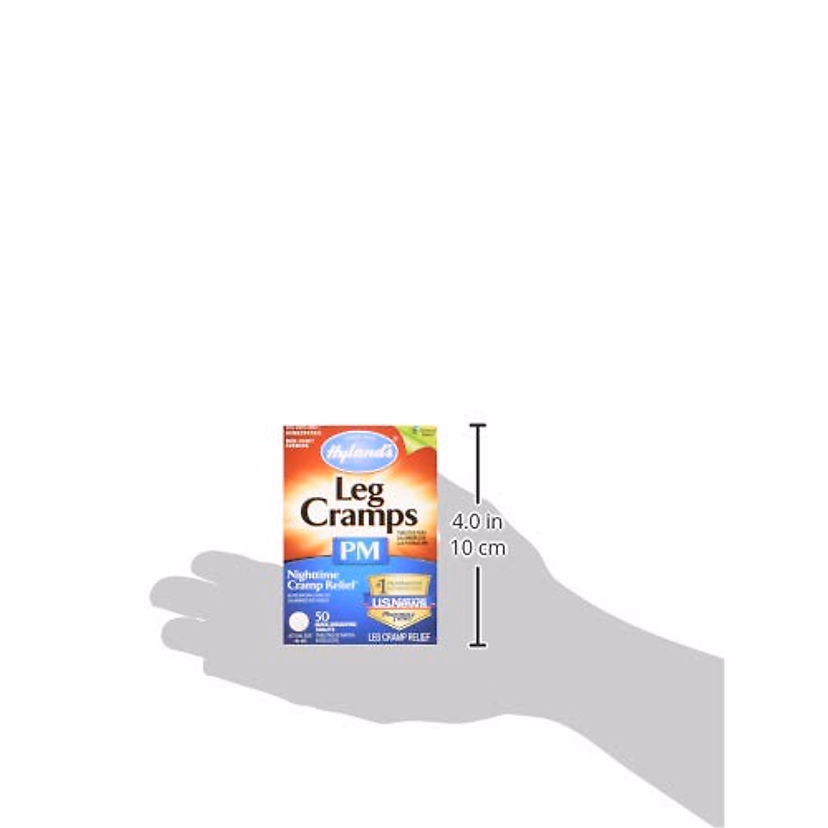 Hyland's Leg Cramps PM Tablets 50 ea 50 Count (Pack of 2)