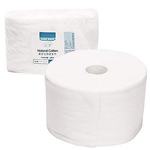 Disposable Soft Face Towel, 30M Cotton Roll Cleansing Cotton Towel Makeup Remover Washcloth Cotton Wipes for Beauty Salon and Home Skin Care