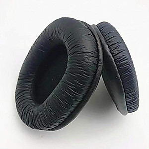LINHUIPAD Replacement Headphone Earpads Ear Pads Cushions Compatible with Sony MDR-7506,MDR-7806,MDR-V6,MDR-CD900ST Headset (Black)