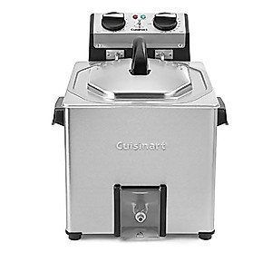 Cuisinart CDF-500 Extra-Large Rotisserie Deep Fryer, Silver