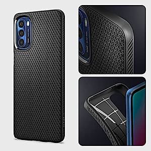 Spigen Liquid Air Armor Designed for Moto G Stylus 2022 Case - Matte Black