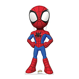 Advanced Graphics Spidey Life Size Cardboard Cutout Standup - Marvel's Spidey and His Amazing Friends (TV Series)