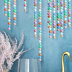 101 PCS Silicone Beads, Silicone Loose Beads for Keychain Making Round Rubber Beads Polygonal Silicone Beads Colorful Silicone Loose Pearl Beads with Rope for DIY Necklace Bracelet Jewelry Crafts