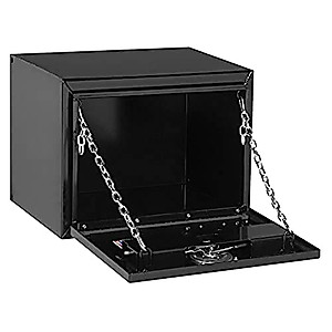 Weather Guard (524502 Underbed Tool Box, Steel, Black